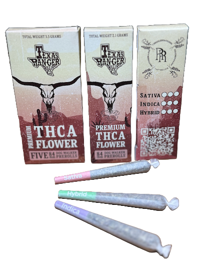 Texas Ranger Rolling Co. - THCA Preroll Packs – MedATXDistro